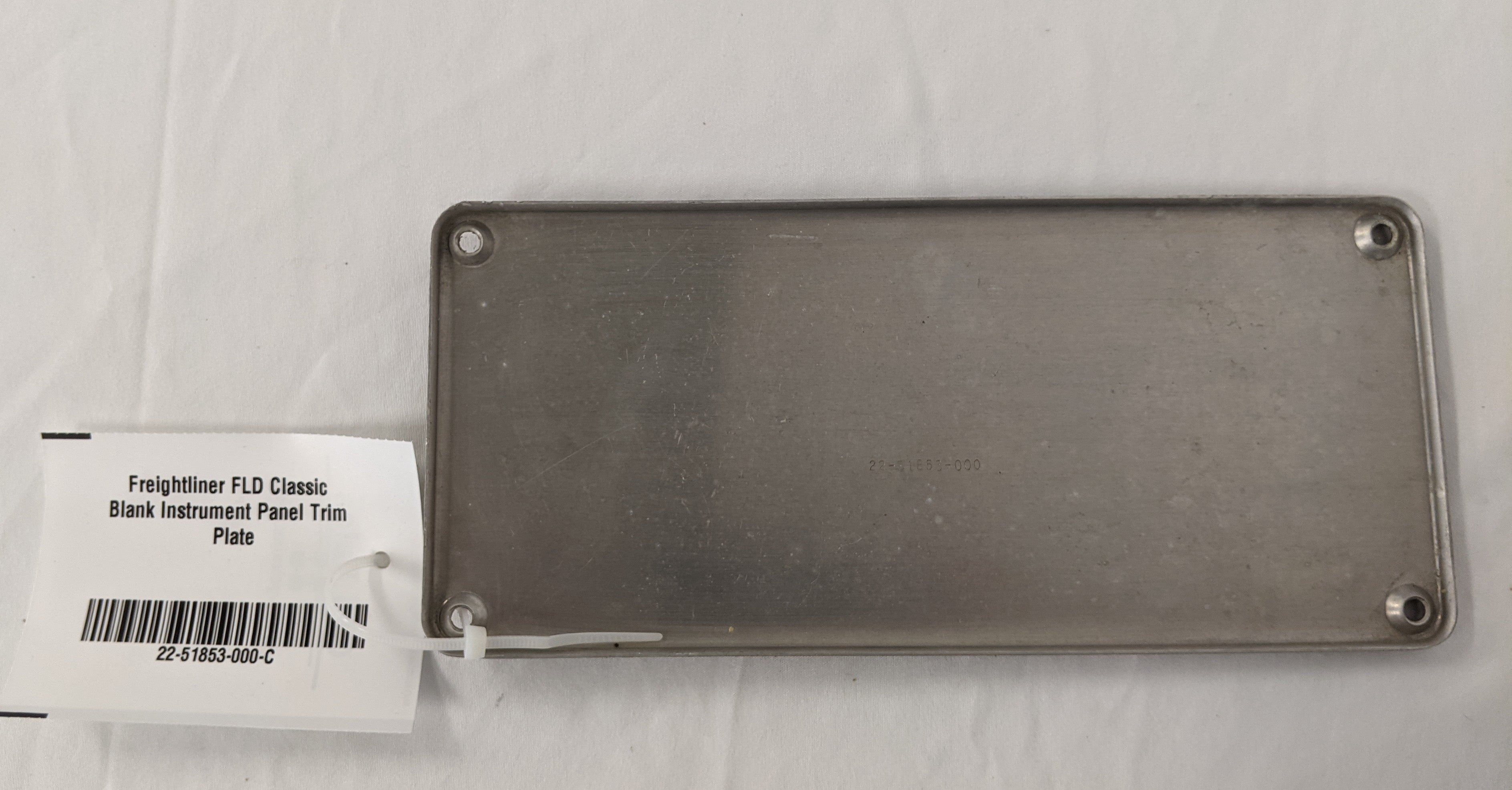 Freightliner Classic Blank Instrument Panel Trim Plate - 22-51853-000