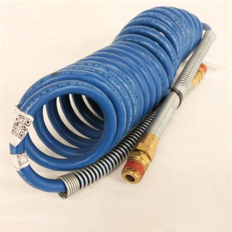 Parker *Blue Only* 12 Ft. Trailer Coil Hose - P/N A12-15880-004