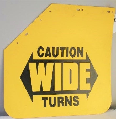 24 Inch LH Front Wheel Symplastic Mud Flap - 22-61643-511