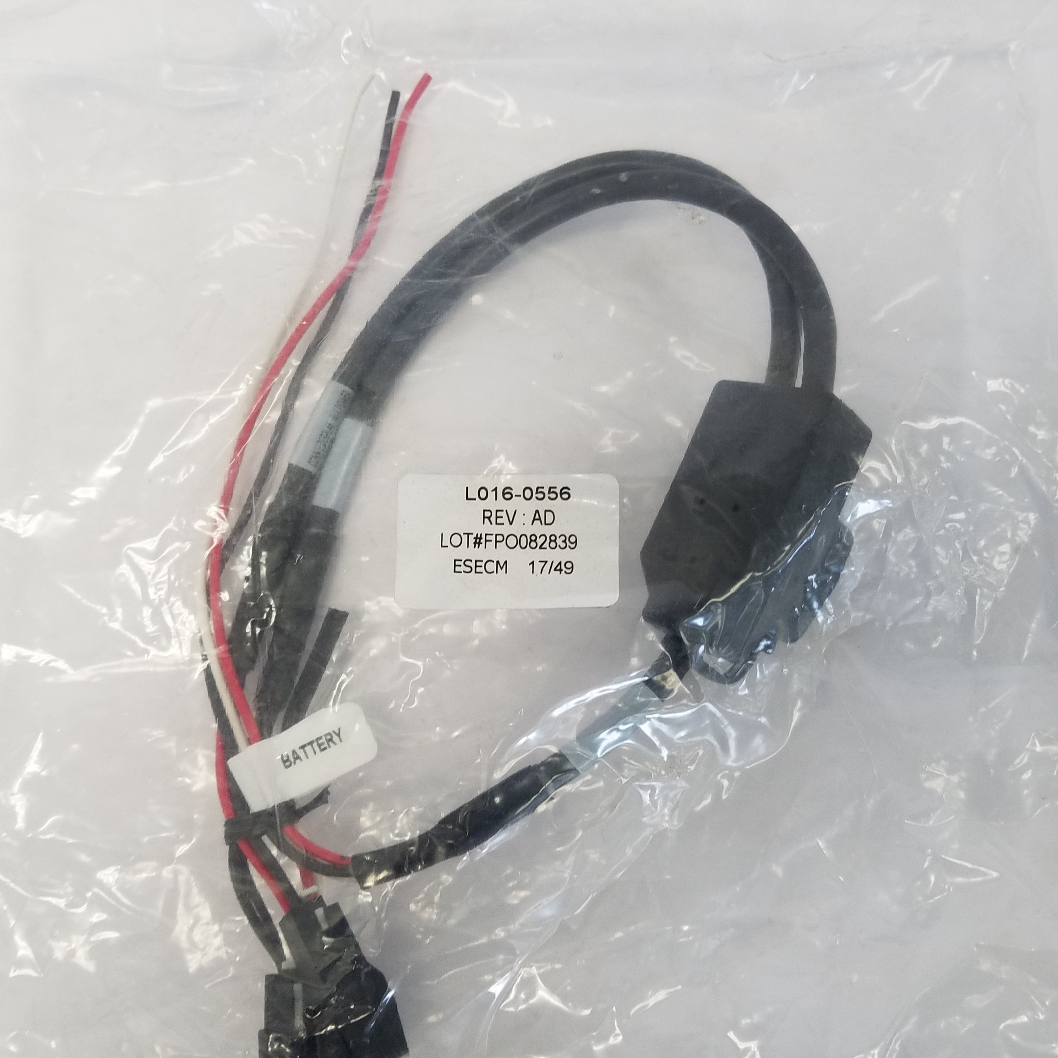 Display Auxiliary Battery - OBC Ignition Relay Cable - LO16-0556