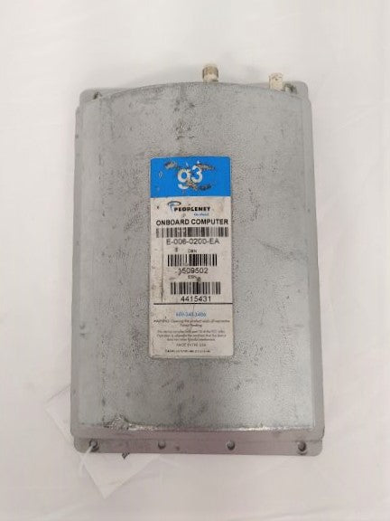 Used PeopleNet G3 Onboard Computer - P/N E-006-0200-EA
