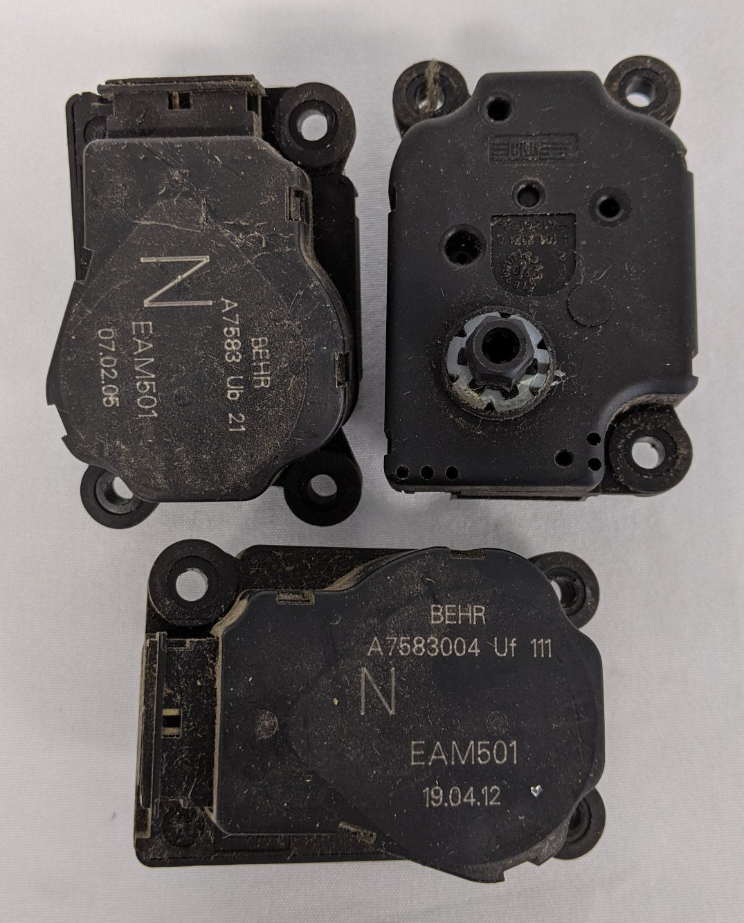 BEHR EAM501, A7583003 HVAC Heater Flap Position Actuator - P/N 91594