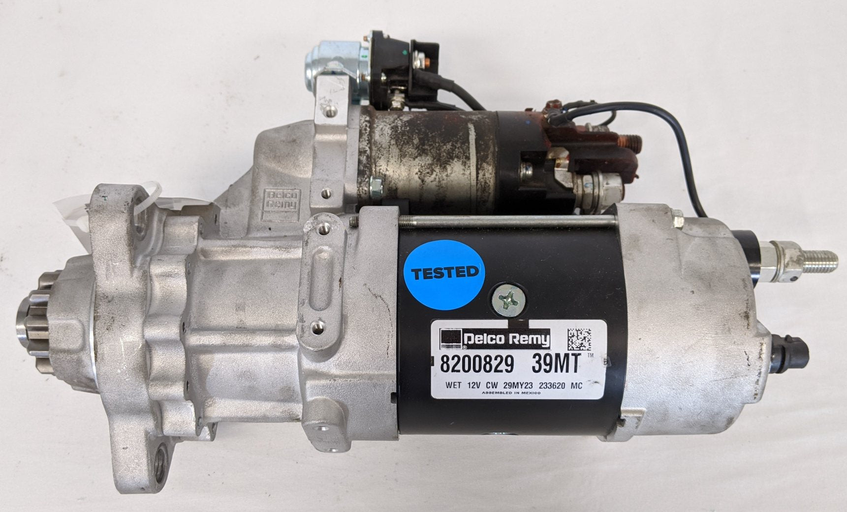 Used Delco Remy 39MT IMS Starter Motor - P/N DR 8200829