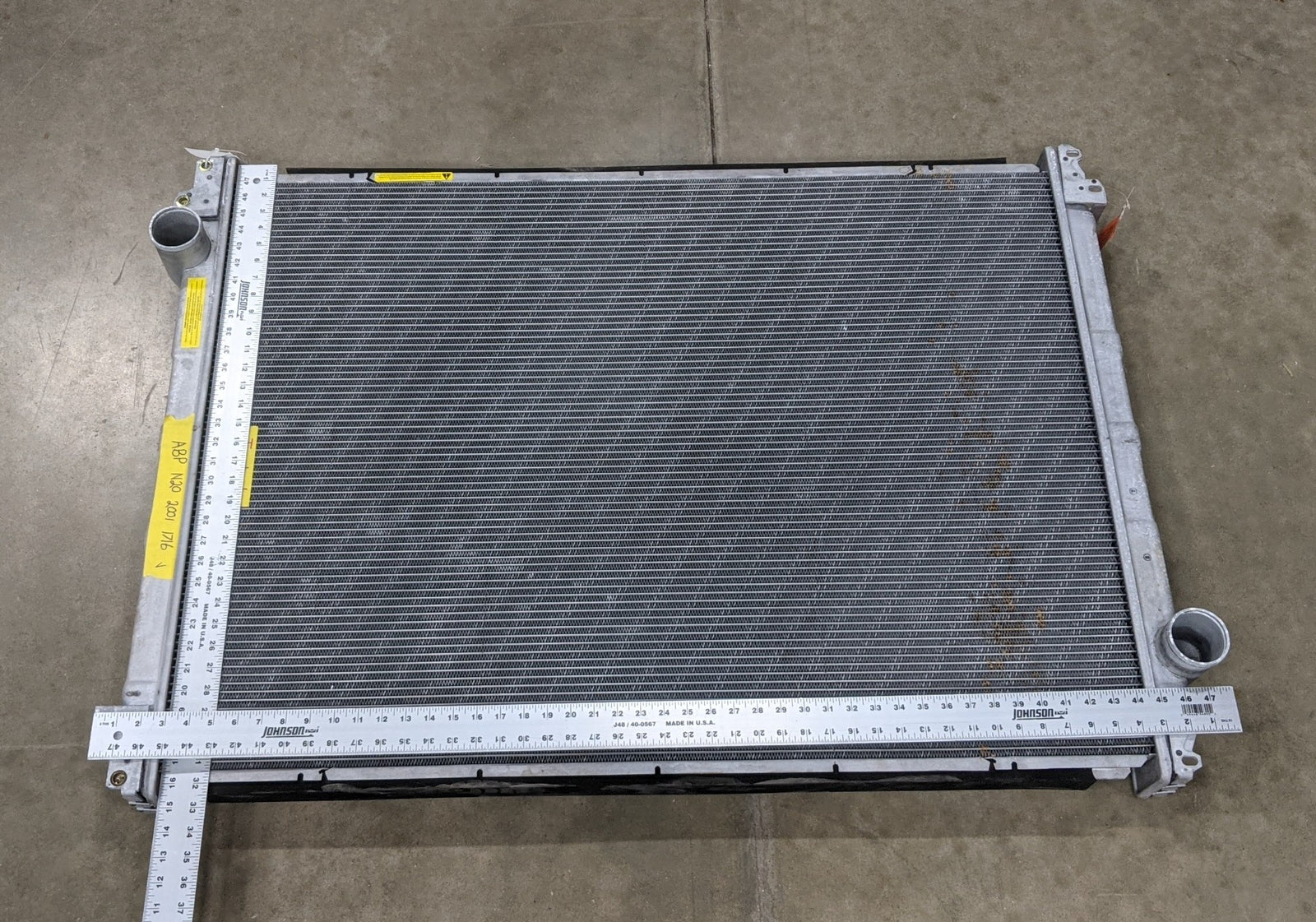 Alliance 41¾x31½x2¼ Inch Core & Tank Radiator Assy - ABP N20 2001 1716