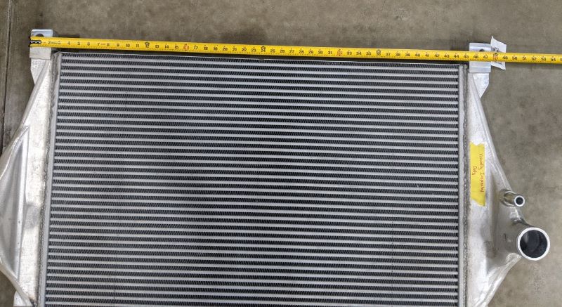 Freightliner TitanX 41 ¼" x 26 ½" Charge Air Cooler - TXE 1030489A