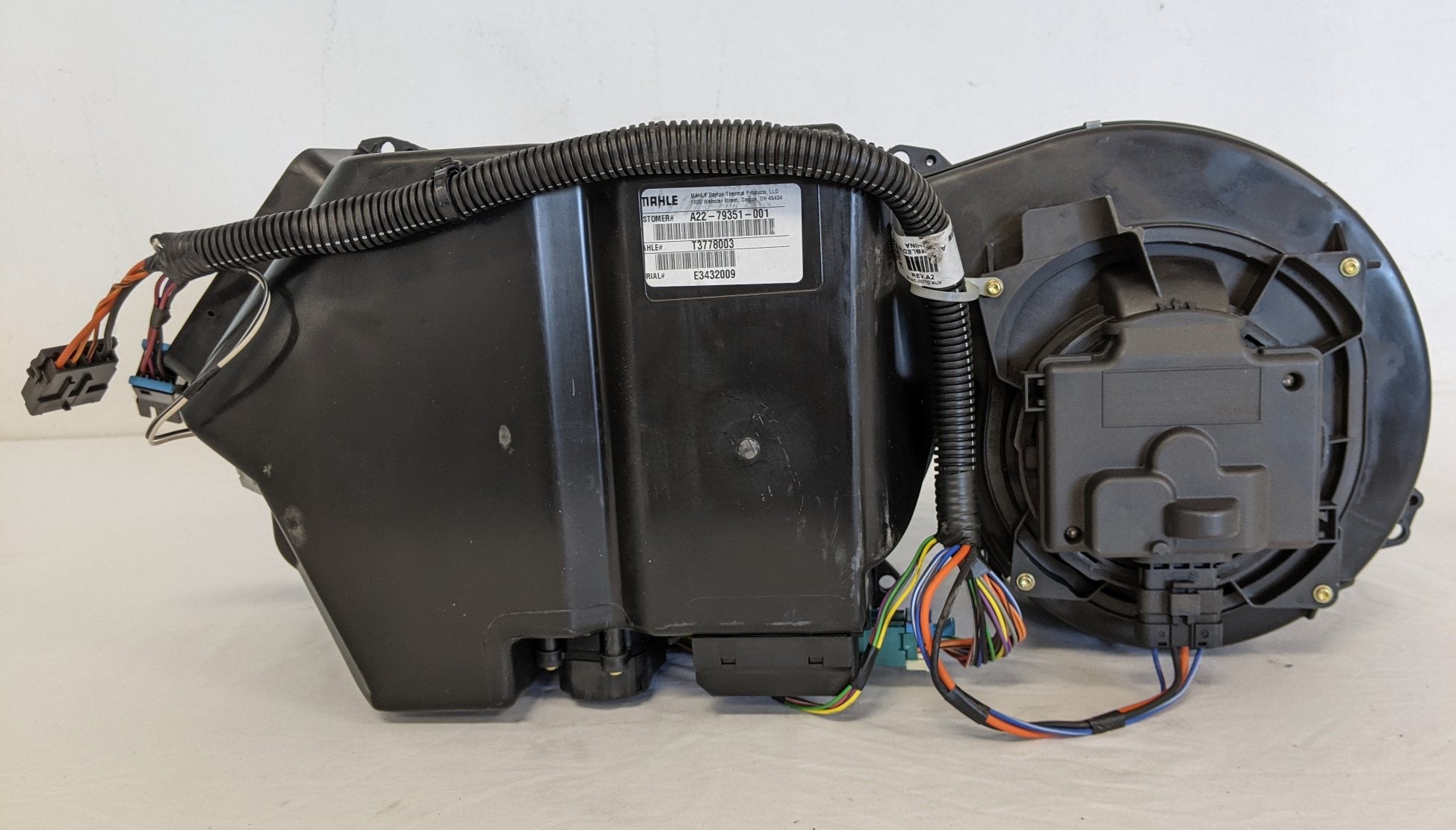 Freightliner MAHLE CDTC Auxiliary Bunk Heater HVAC - P/N A22-79351-001