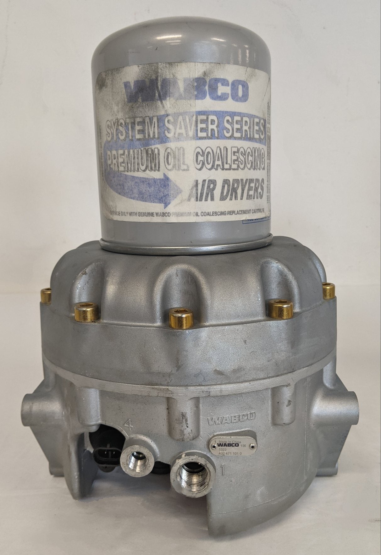 Used Wabco TCV & OC SS1200 Plus Air Dryer - P/N WAB4324711010