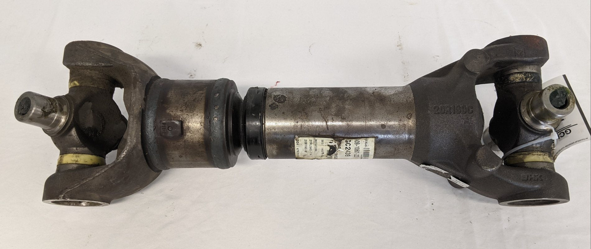 Meritor 22 ½" (#3) 30° RPL20 Inter-Axle Driveline - P/N A09-10601-222