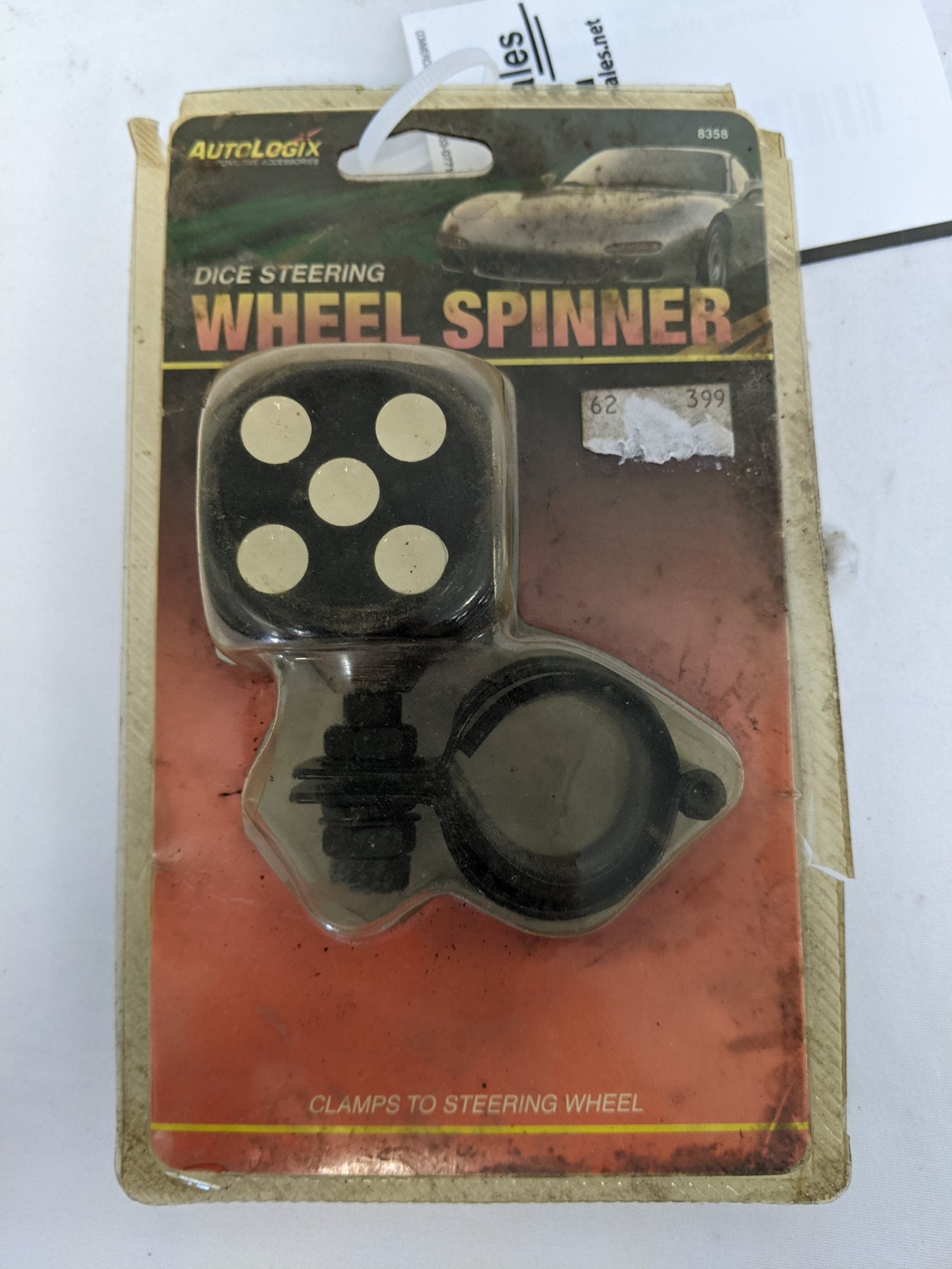 AutoLogix Black Dice Steering Wheel Spinner - P/N 8358