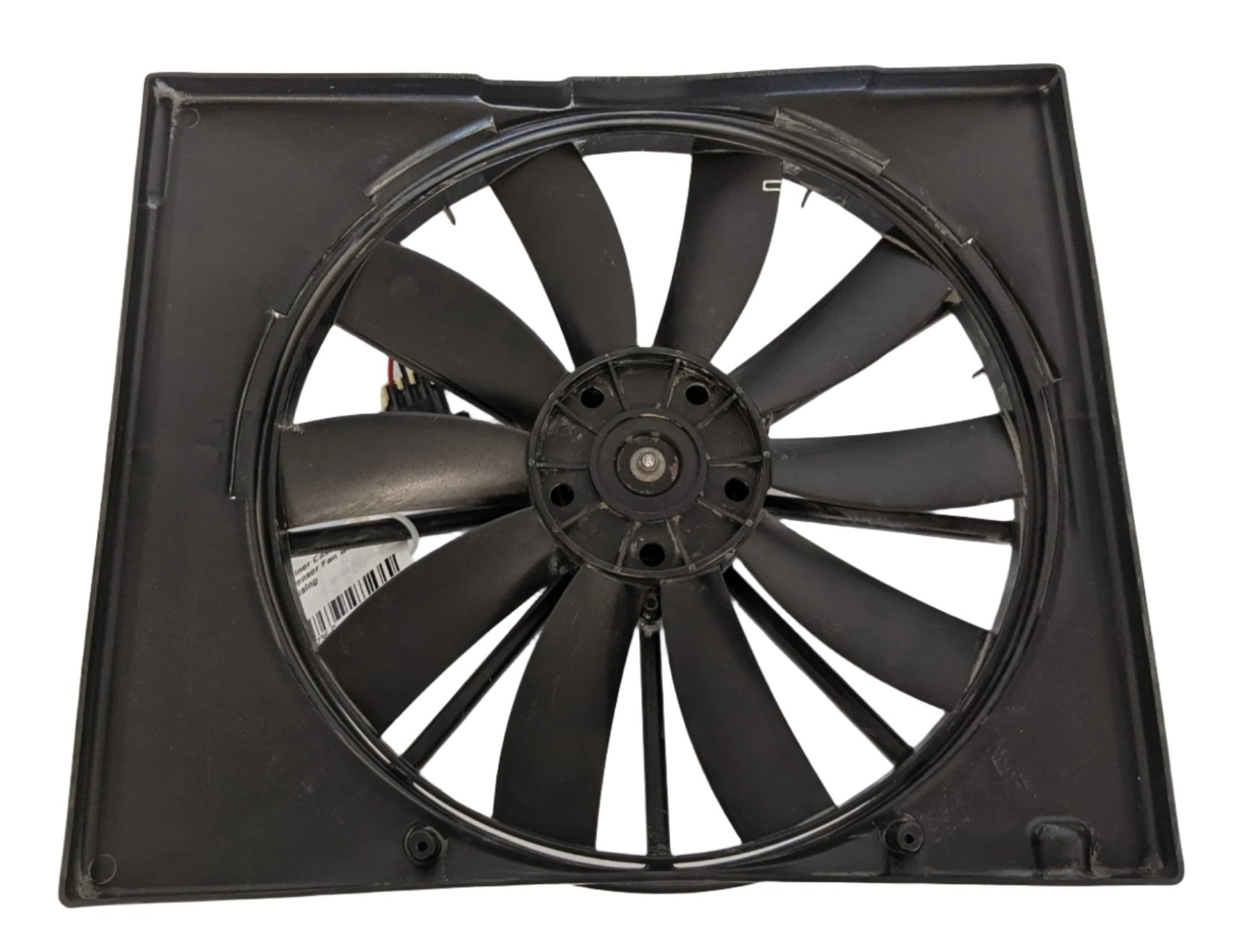 Freightliner Cascadia A/C Condenser Fan w/ Shroud - P/N BSM 1000175537