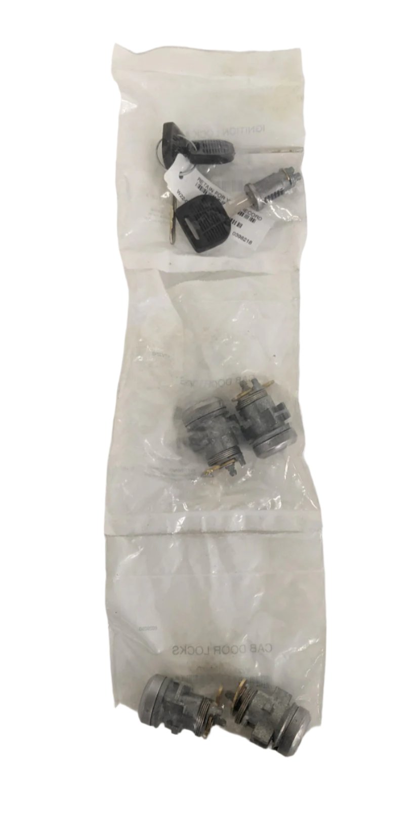 New Freightliner 3 Key 4 Lock Door & Ignition Lock Set - W22-00084-001