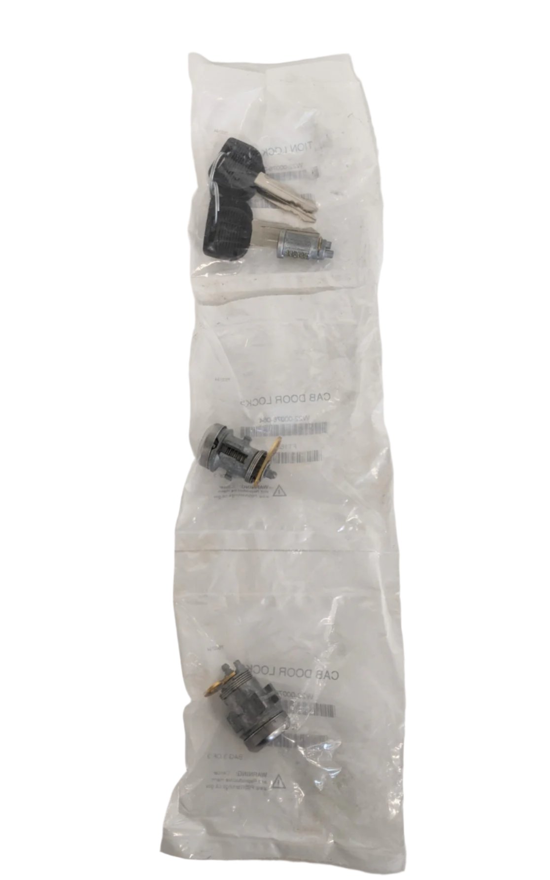 New Freightliner 4 Key 2 Lock Door & Ignition Lock Set - W22-00076-064