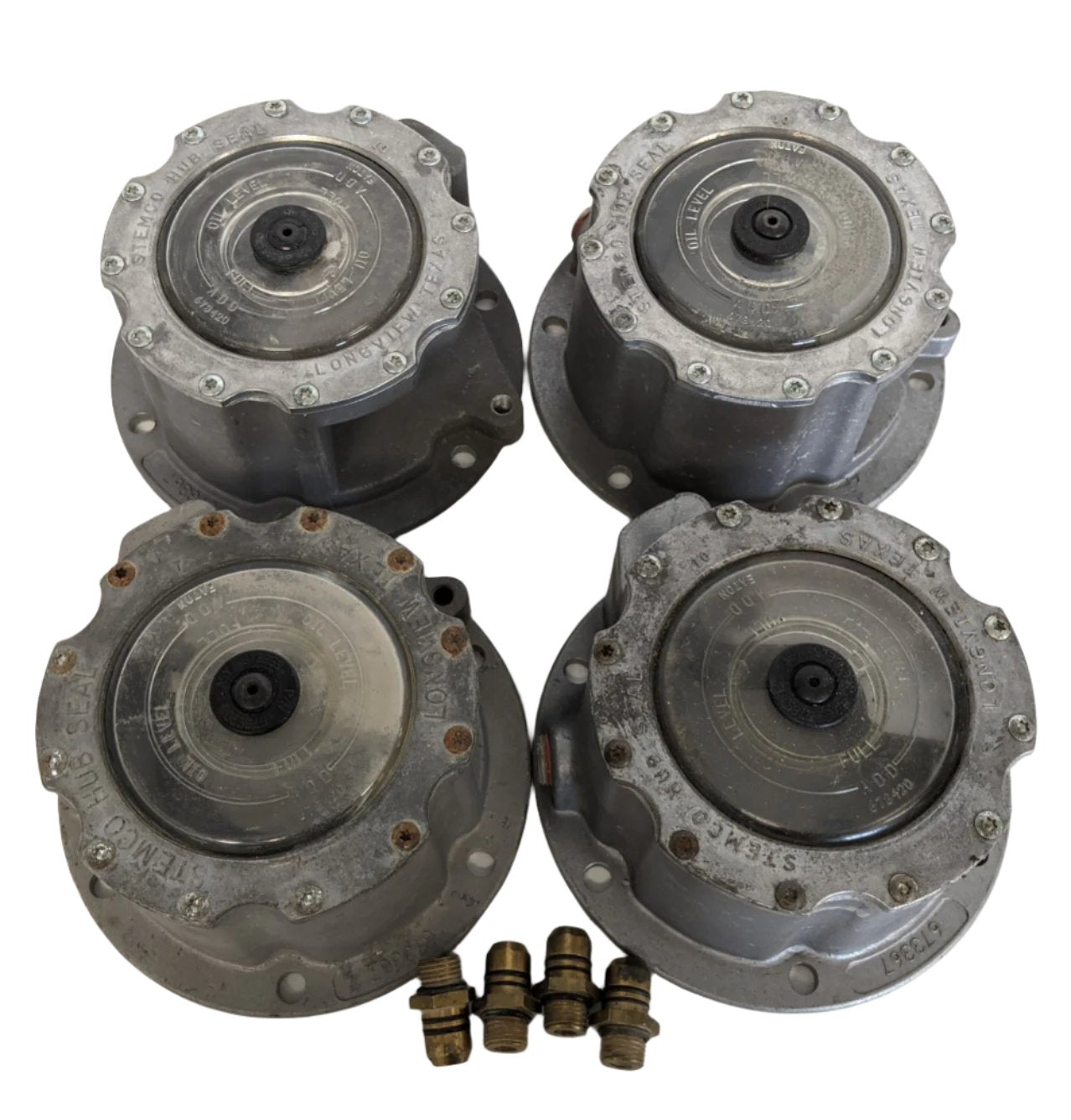 *Lot of 4* Freightliner Nested Hub Cap Housing - ETN 673367