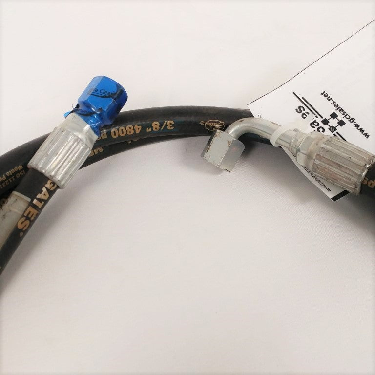 Gates 101" MEGASys™ 6MXT 3/8" Hose w/ 90° Elbow & Straight Swivel End