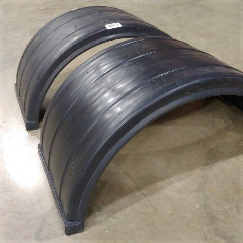 *Set Of 2* Ribbed Poly Fender Liner - 8590245
