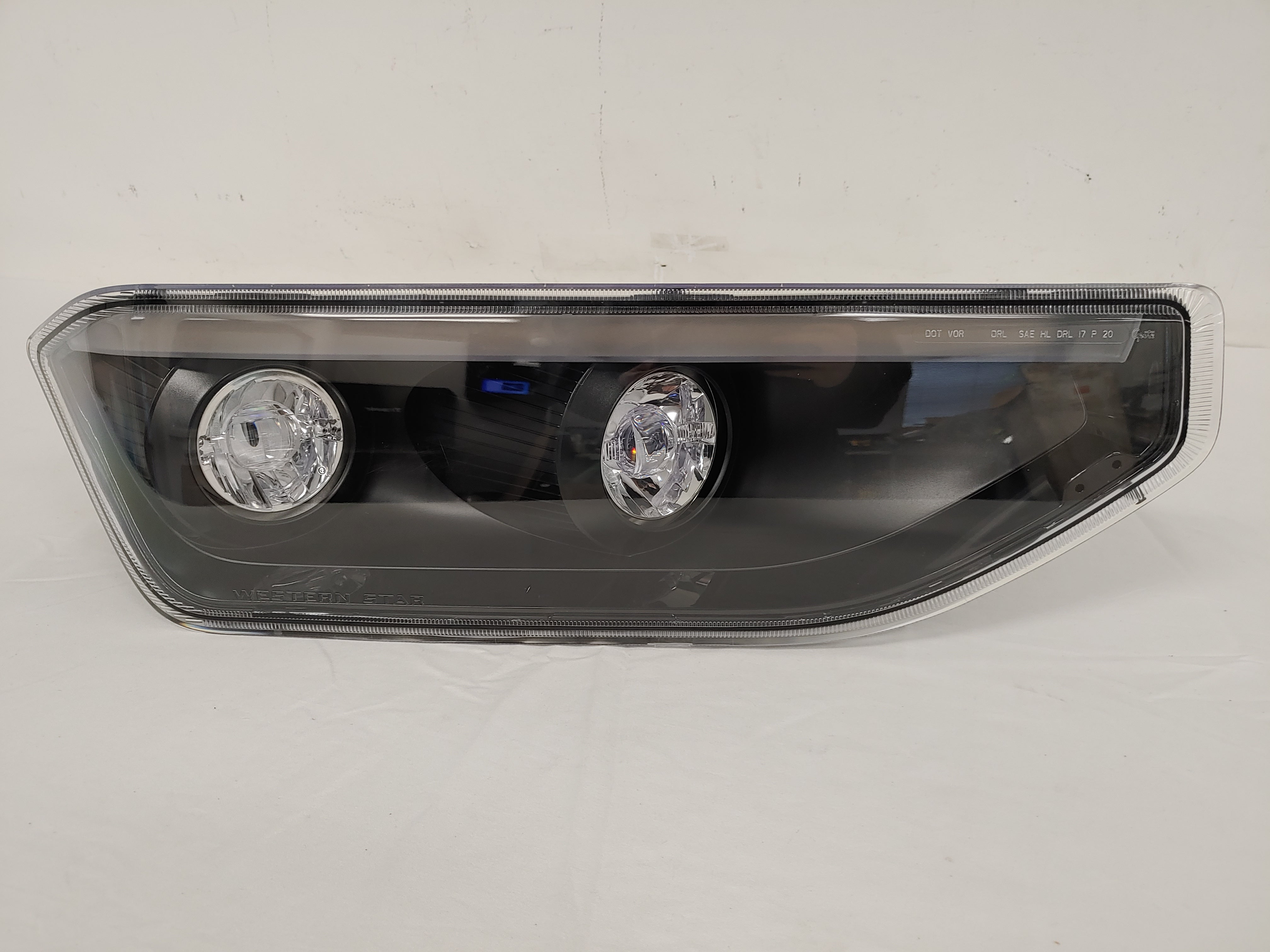 Western Star RHD RH Amber LED Head Lamp - P/N A66-22327-005