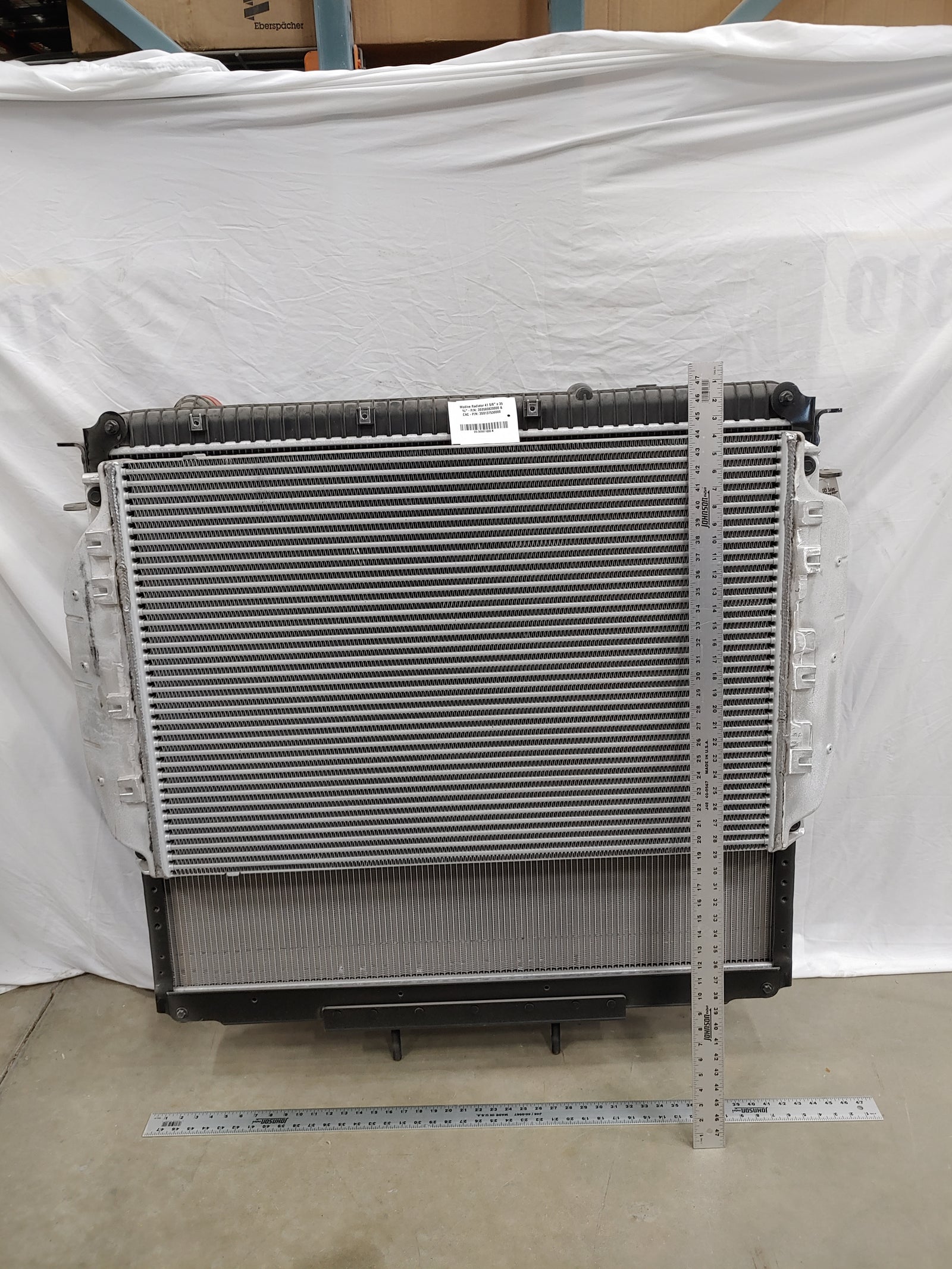 Modine Radiator 41 ¾" x 35 ¾" - P/N 3S0580820000 & P/N 3S0137530000