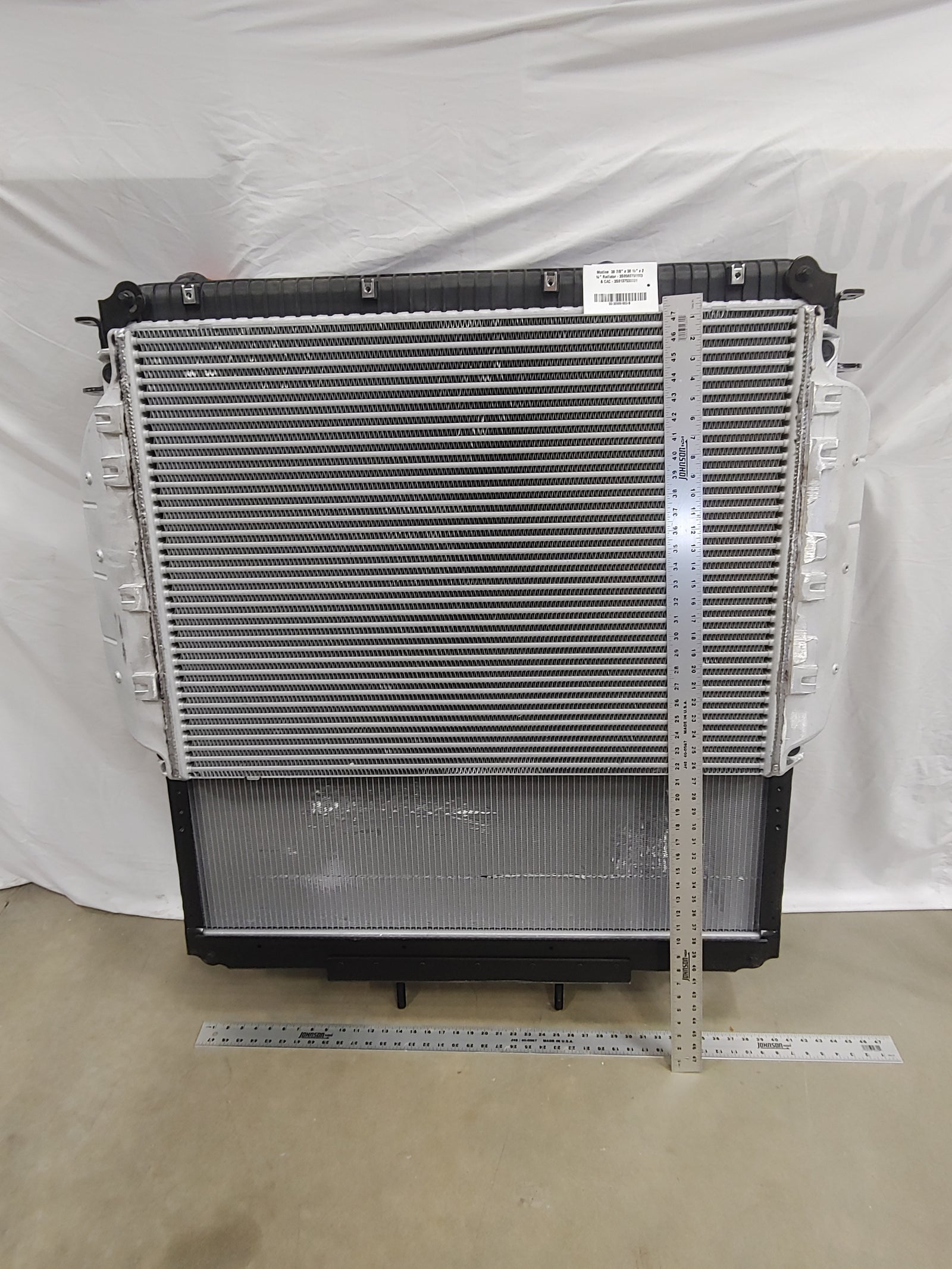 Modine 38 7/8" x 38 ½" x 2 ¼" Radiator - 3S0580790003 & 3S0137530001