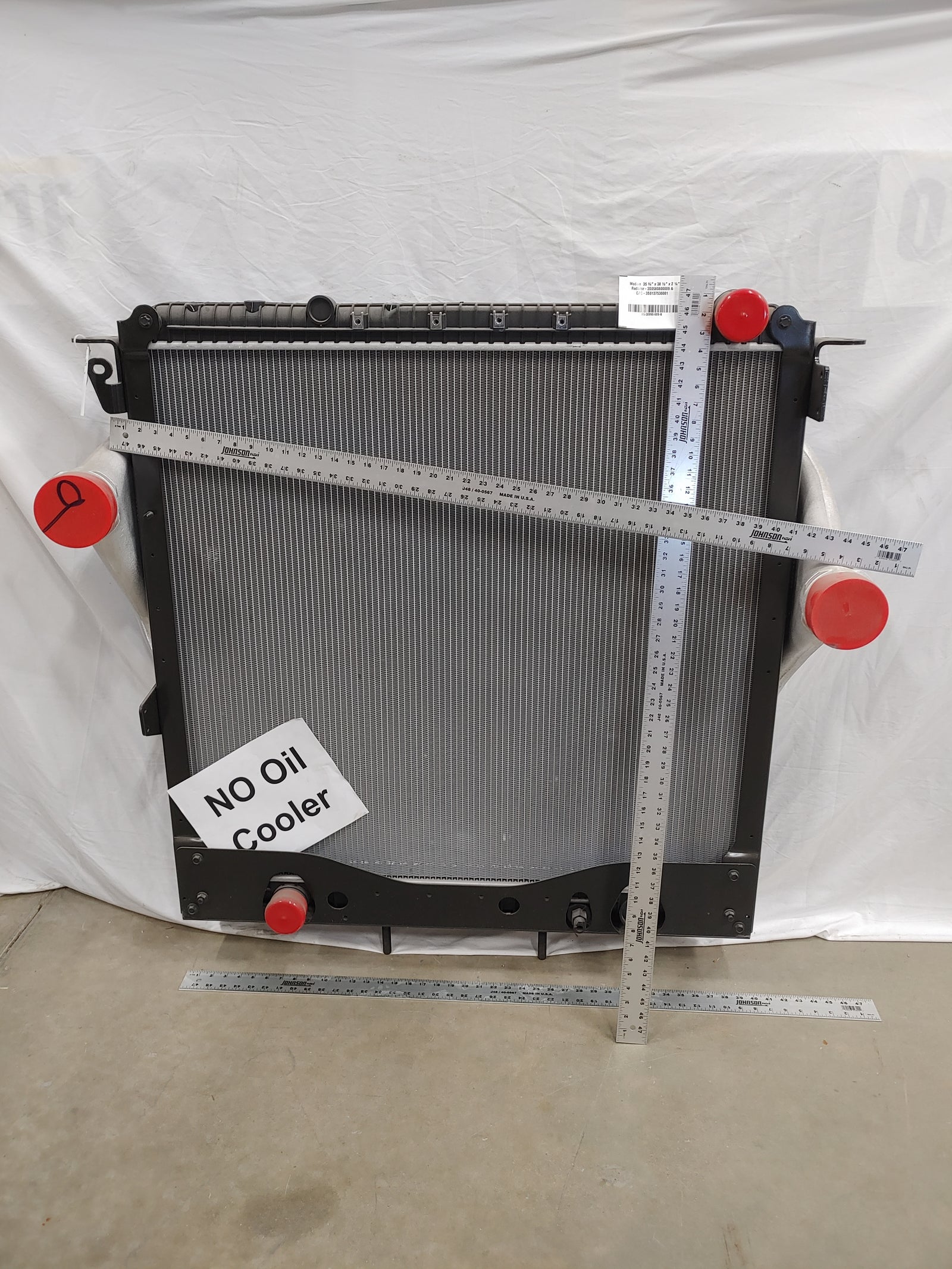 Modine 35 ¾" x 38 ½" x 2 ¼" Radiator - 3S0580800009 & 3S0137530001