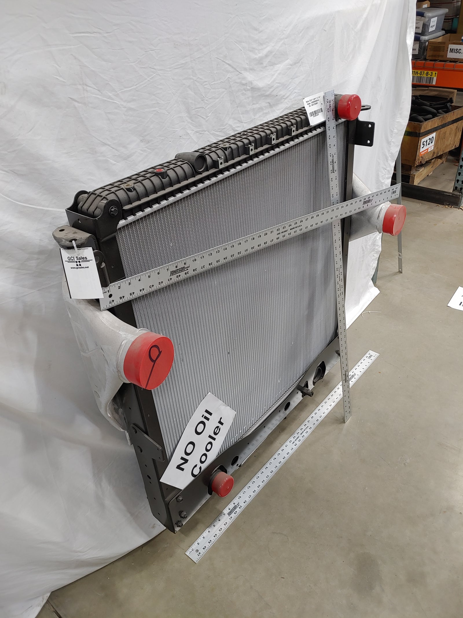 Modine 35 ¾" x 38 ½" x 2 ¼" Radiator - 3S0580800009 & 3S0137530001