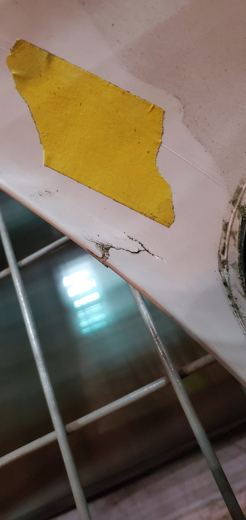 Freightliner P3 Sleeper Exterior Sun Visor - P/N A22-61391-005