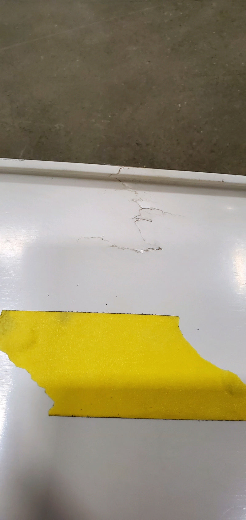 Freightliner P3 Sleeper Exterior Sun Visor - P/N A22-61391-005